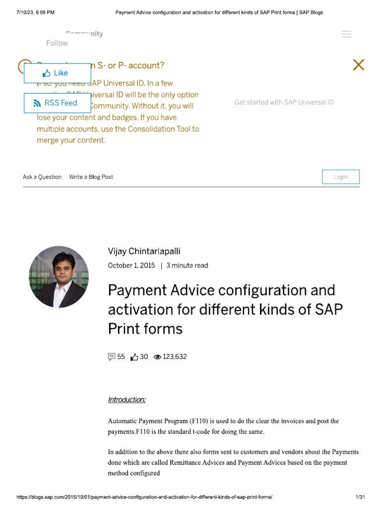 Blog 4 Vendor Payment Advice | PDF