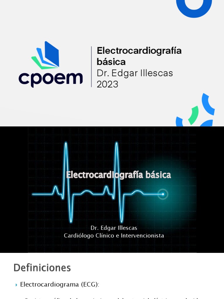Guía de Electrocardiografía Básica | PDF | Electrocardiografia | Medicina CLINICA
