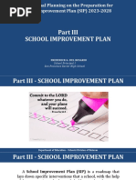 SIP 2023 2028 Template | PDF | Governance | Learning