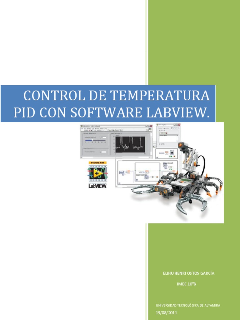 Control Pid de Temperatura Con Labview | PDF | Adquisición de datos ...