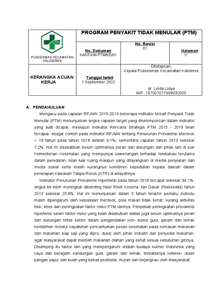 Kak Besar Program PTM 2022 | PDF