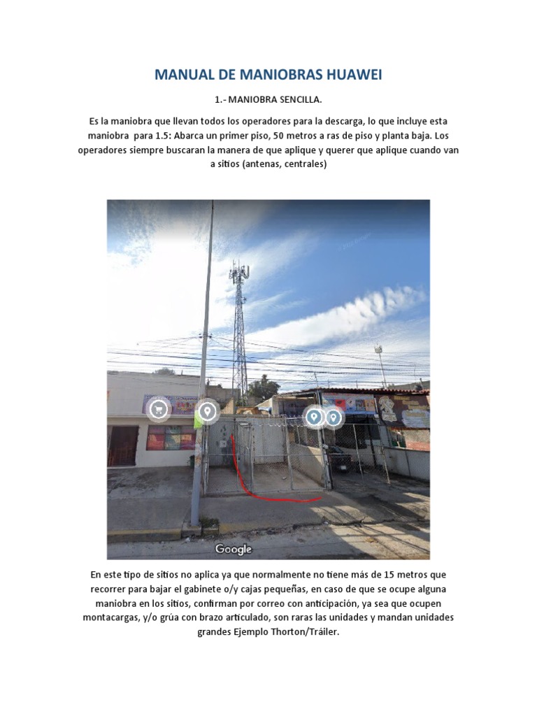 Manual de Monitoreo y Maniobras | PDF