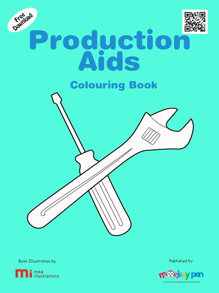 00 Production Aids Colouring Book | PDF | Home & Garden