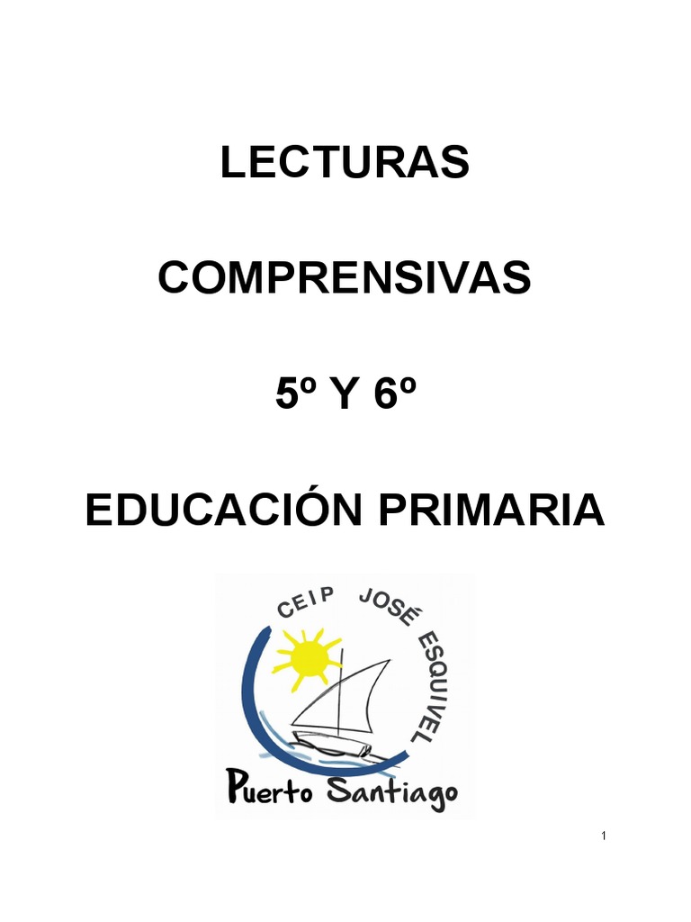 Lecturas Comprensivas 5o y 6o Educacion Primaria | PDF | Luna | Alunizaje