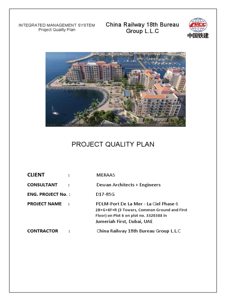 PDLM PQP Rev00 | PDF | Quality Assurance | Project Management