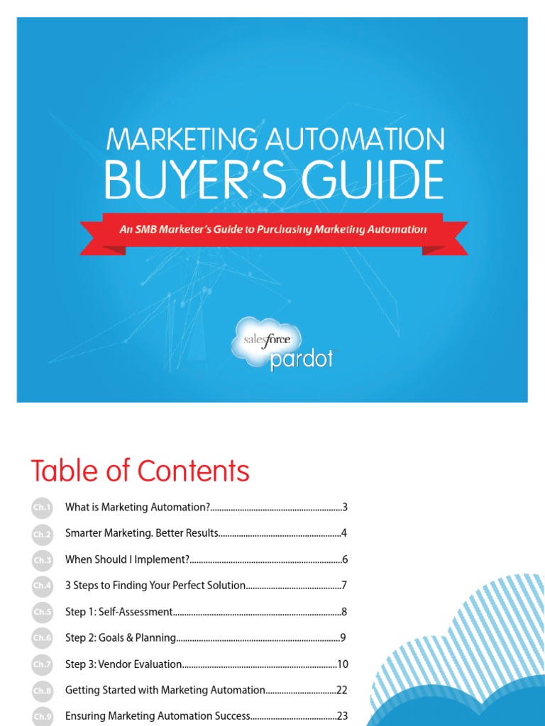 Marketing Automation Buyers Guide | PDF | Customer Relationship Management | Marketing