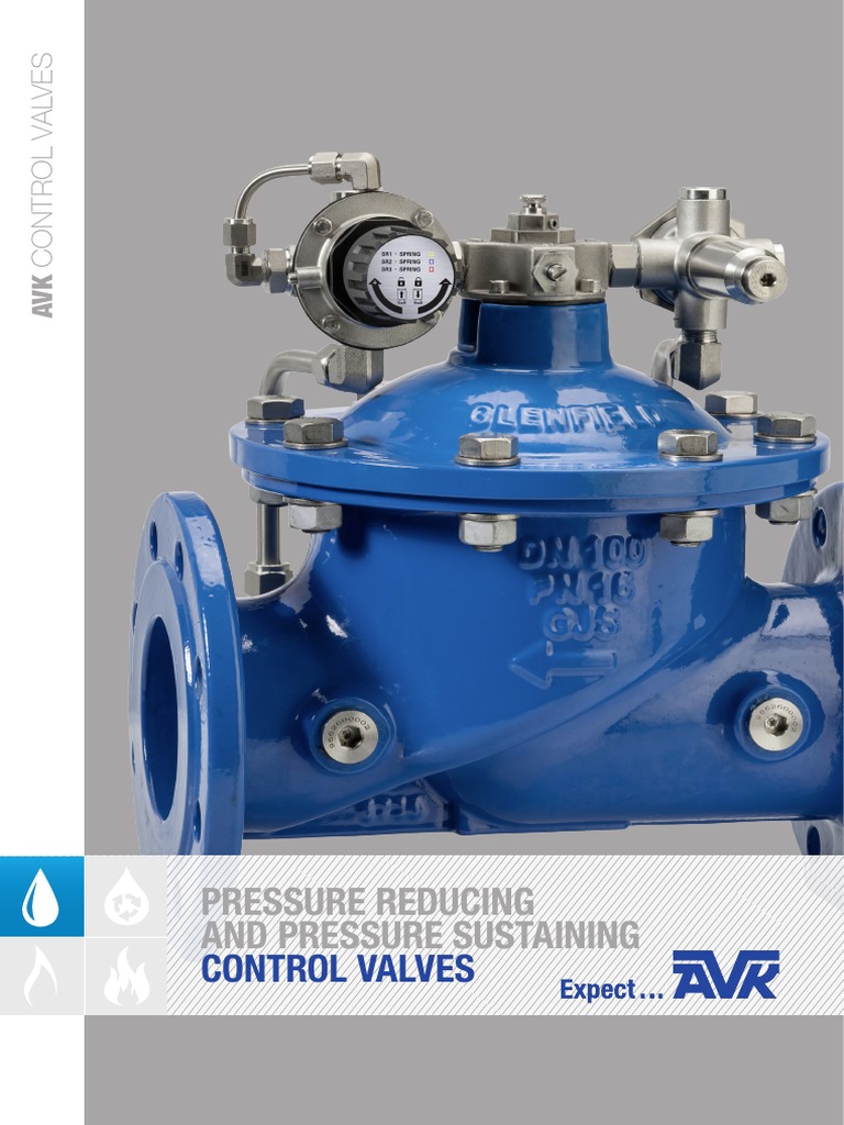 AVK Control Valves | PDF | Valve | Water