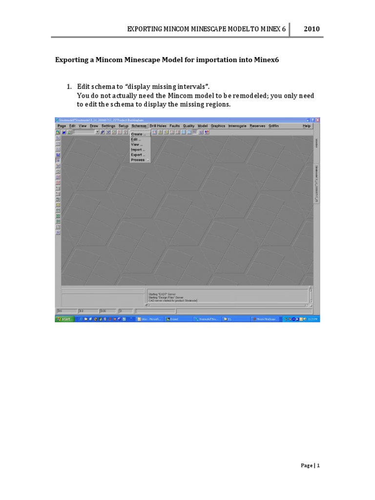 Grid Export - Minescape To Minex | PDF | Xml Schema | Computing