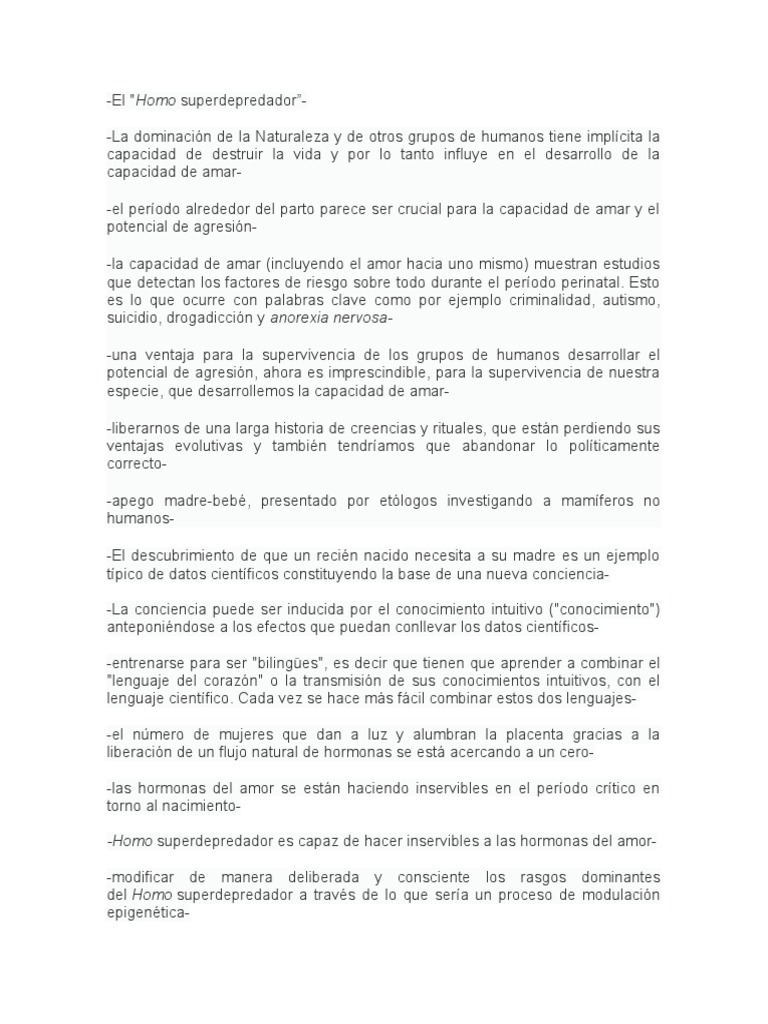 Tarea | PDF | Amor | Humano