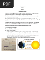 GRADE 5 WEATHER and CLIMATE - NOTES-PA3 | PDF | Climate | Weather
