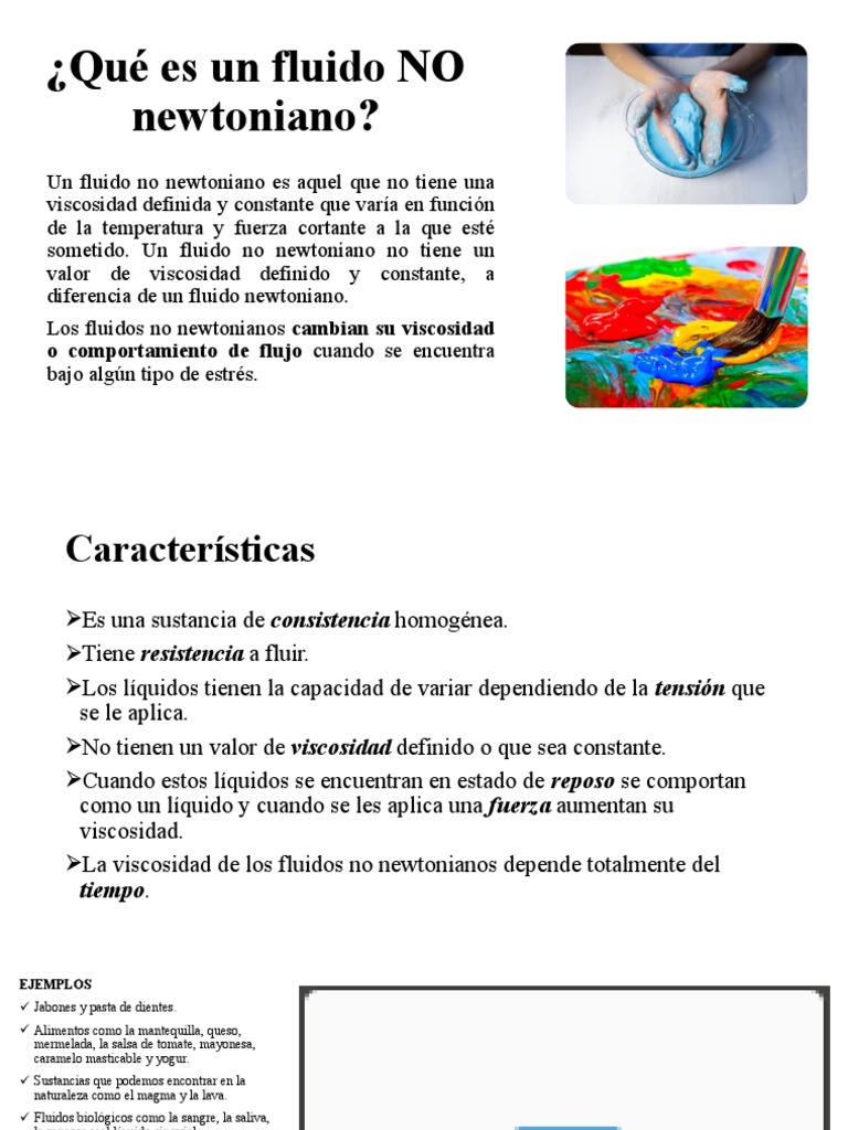 Qué Es Un Fluido NO Newtoniano | PDF | Salud y bienestar