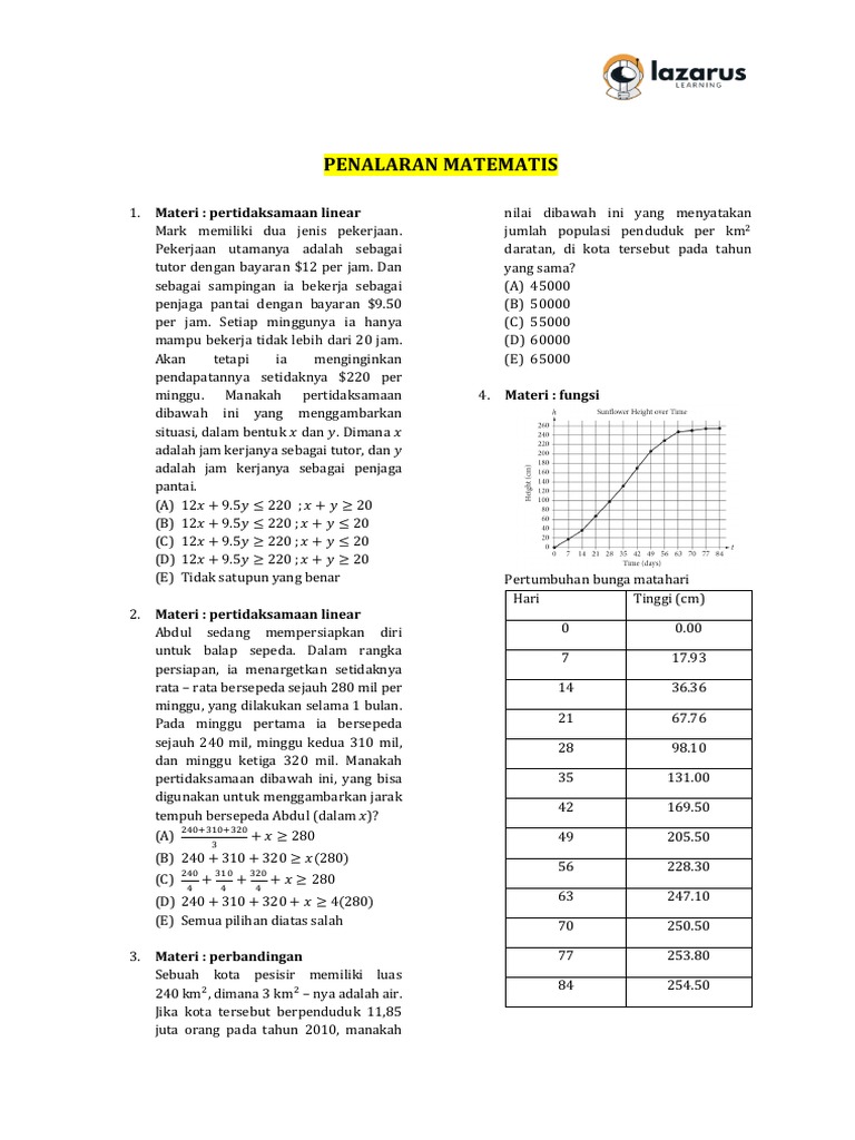 (SNBT-PM) Paket Soal 004 | PDF