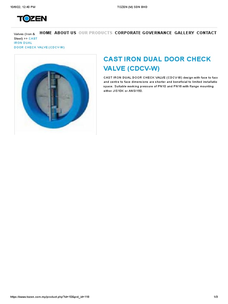Tozen (M) SDN BHD | PDF
