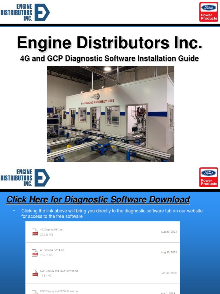 Ford 4G and GCP Software Guide | PDF | Installation (Computer Programs ...