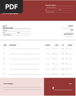 Car Wash Receipt Template | PDF