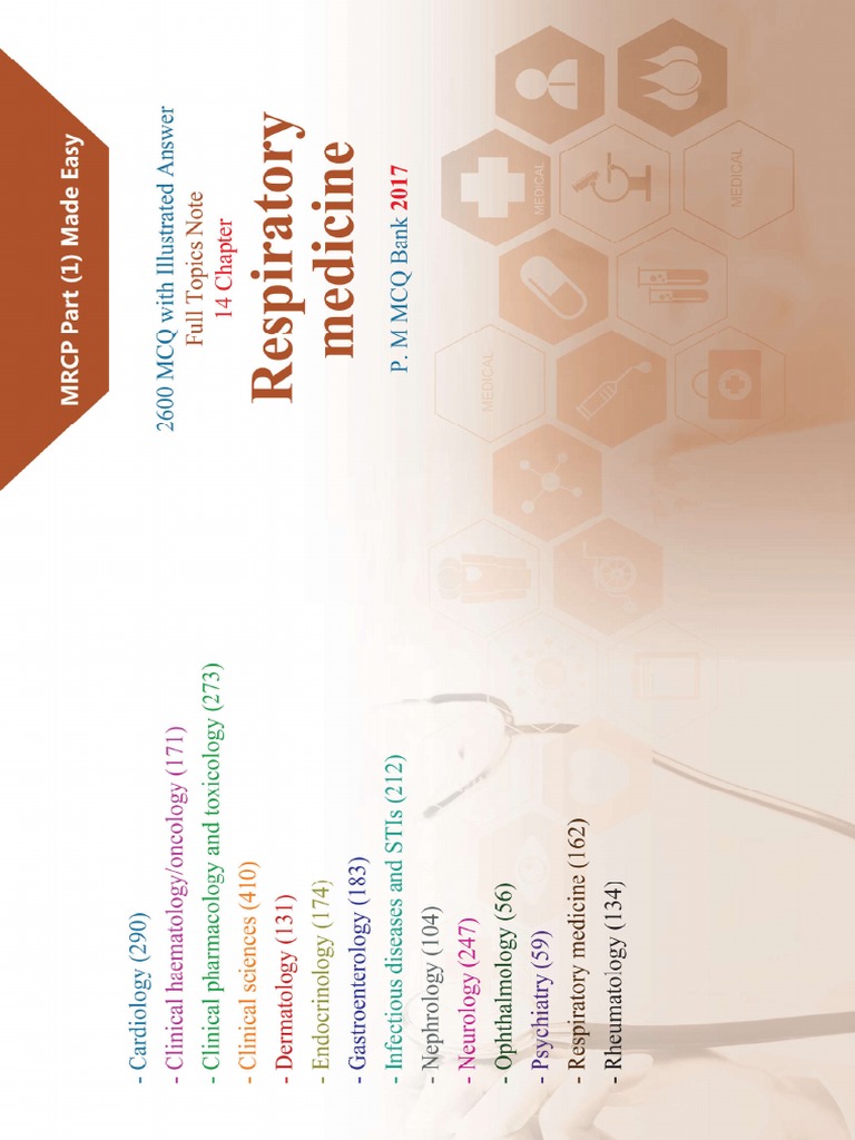 High-Yield Internal Medicine MCQs | PDF | Asthma | Chronic Obstructive ...