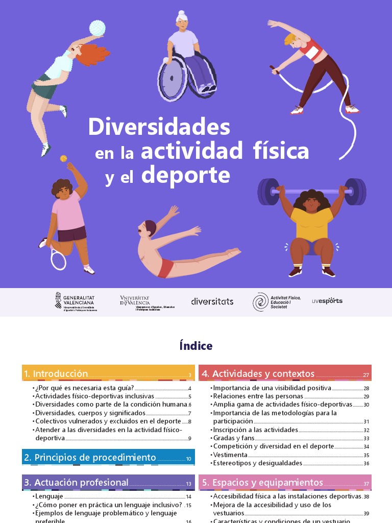 Guia Diversidades Cast | PDF | Inclusión (Educación) | Deportes