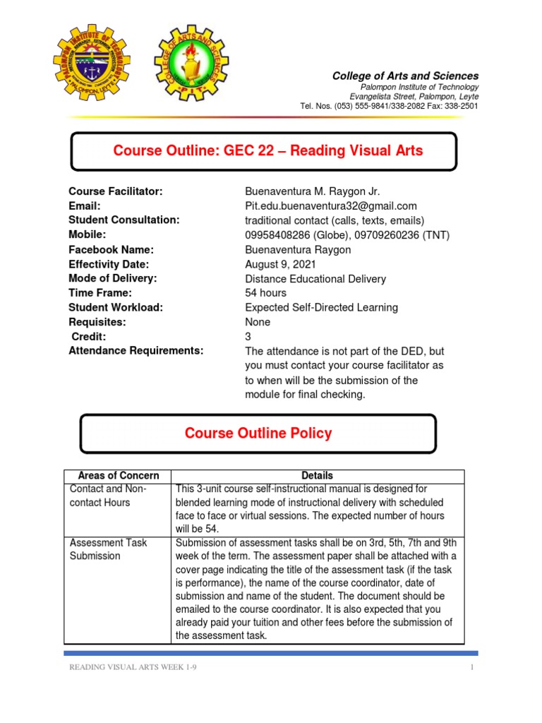 GEC 22 Printable Module | PDF | Aesthetics | The Arts