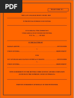 Ibc Moot Memorial | PDF | Security Interest | Bankruptcy