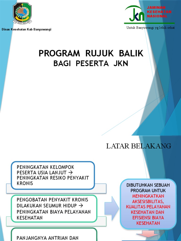 Program Rujuk Balik Dinkes | PDF