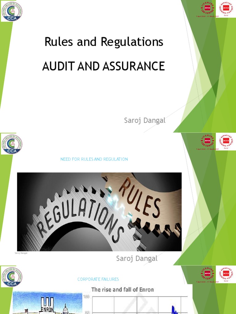 Chapter 2-Rules and Regulations | PDF | Audit | Financial Audit