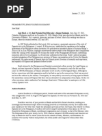 Proclamation No. 1081 Speech | PDF | Martial Law | Government