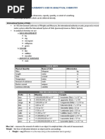 Stoichiometry Formula Cheat Sheet | PDF