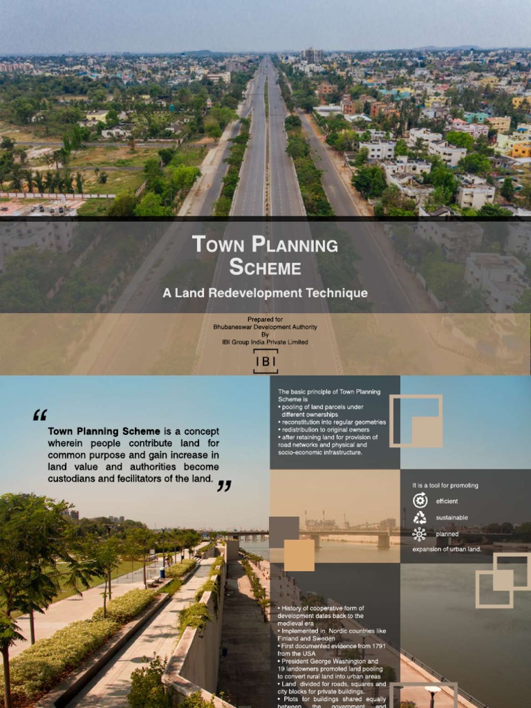Town Planning Schemes in India | PDF