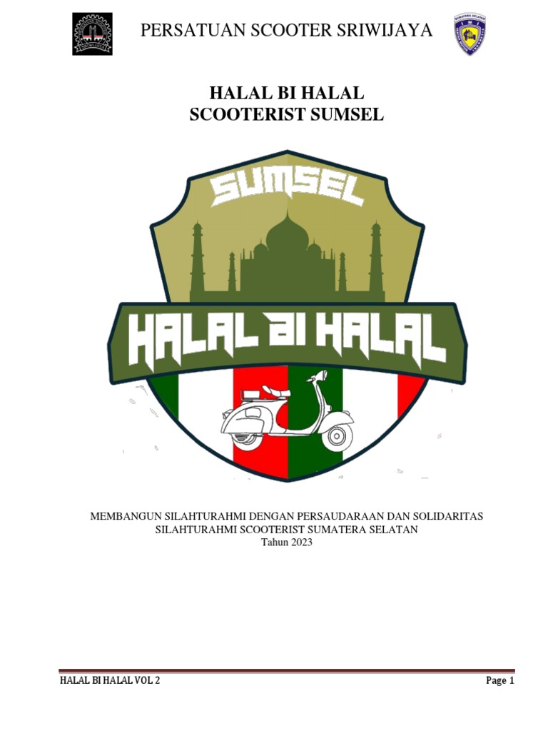Proposal Halal Bihalal Pss | PDF
