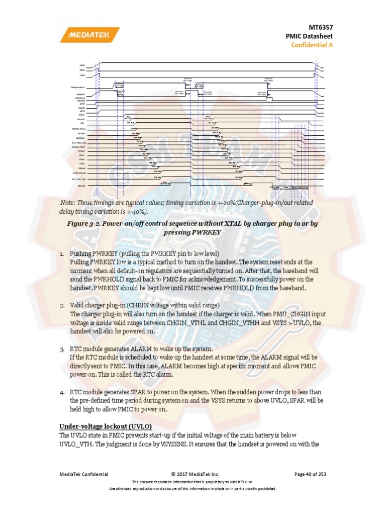 MT6357 Power On Sequence PGT | PDF | Telecommunications Engineering ...