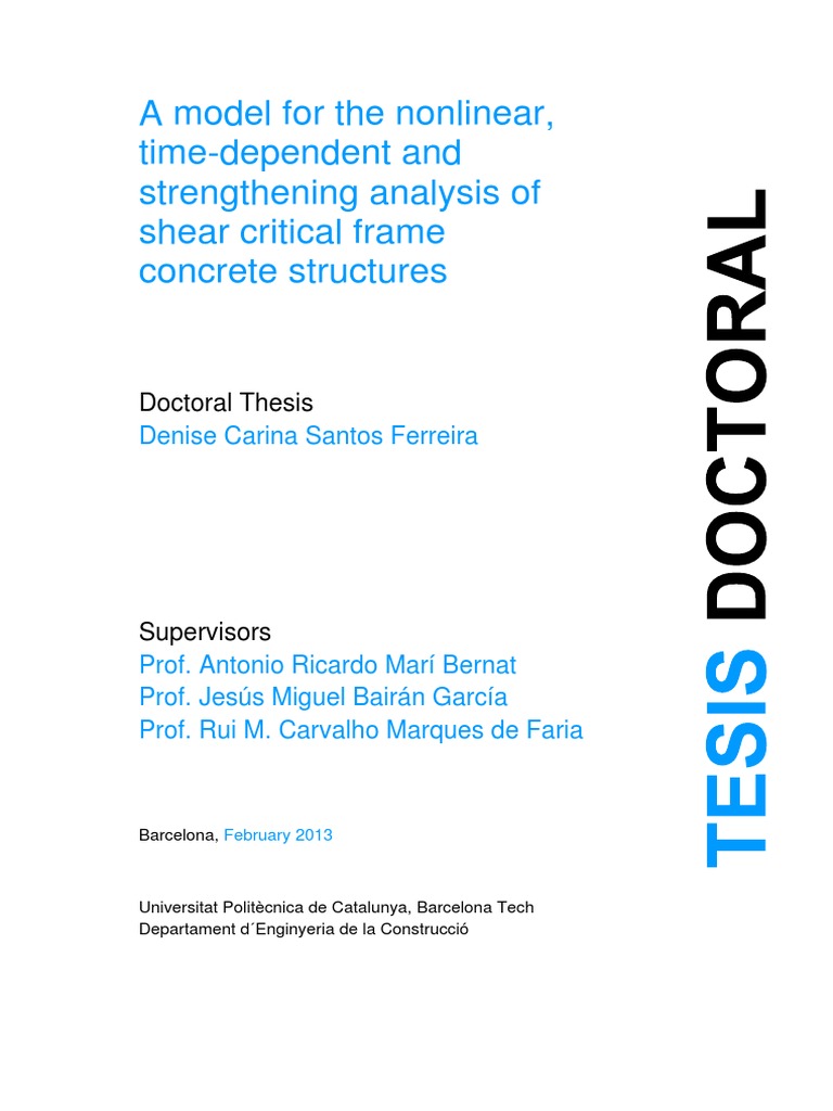 PHD Thesis - 2013 - Santos - A Model For The Non Linea, Time Dependent ...