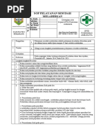 Sop Kunjungan Ibu Nifas Kf1 | PDF