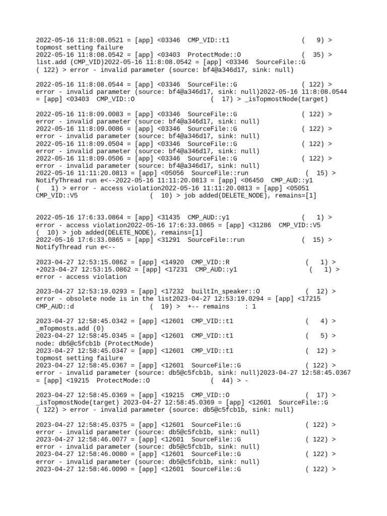 Usb Cam Log | PDF | Systems Engineering | Systems Science