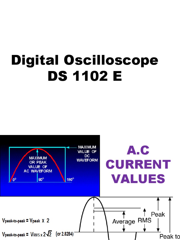Rigol DS1102E Oscilloscope Guide | PDF | Information And Communications ...