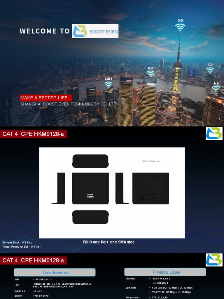 Spec HKM0128 - Orbit Star N2 | PDF | Lte (Telecommunication ...