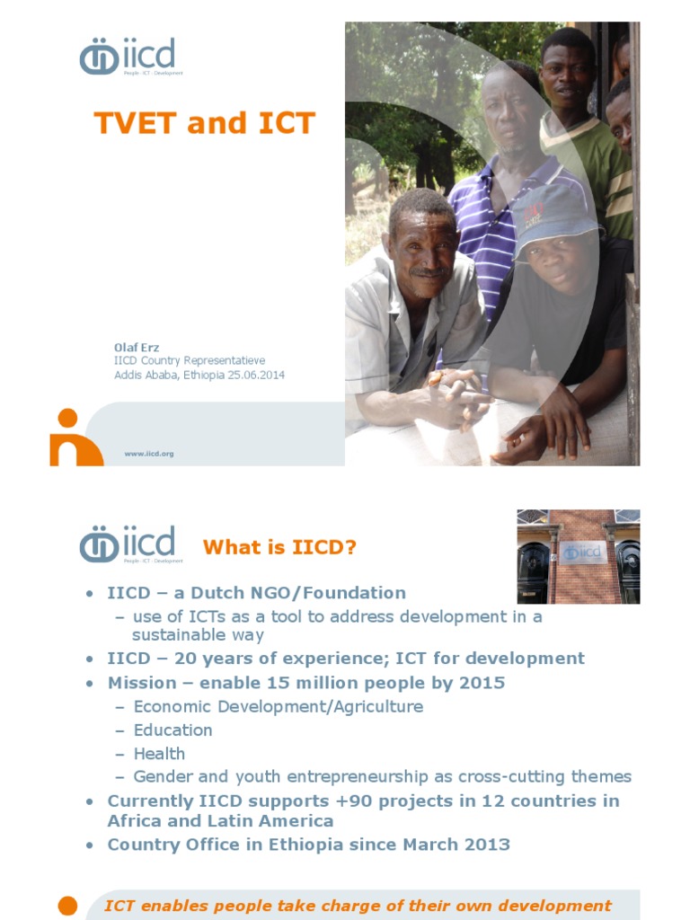 TVET and ICT - PPT - 250620141423057884 | PDF | Information And ...