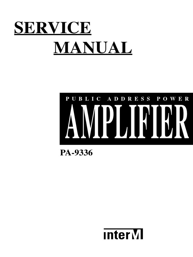 InterM PA9336 PWR SM | PDF | Bipolar Junction Transistor | Electrical Engineering