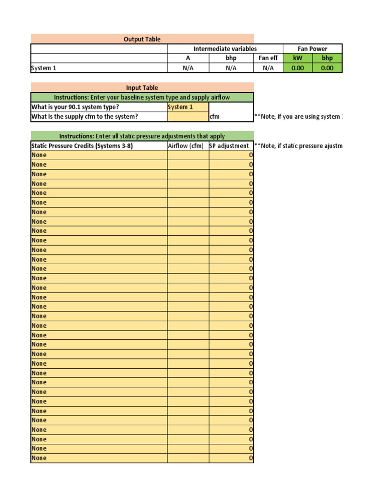 PRM Fan Calculations 2013 | PDF | Electrical Engineering | Mechanical ...