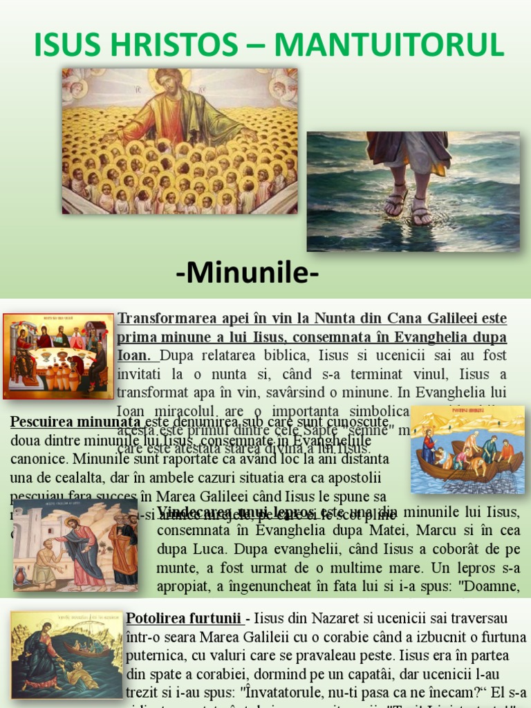 Isus Minunile | PDF