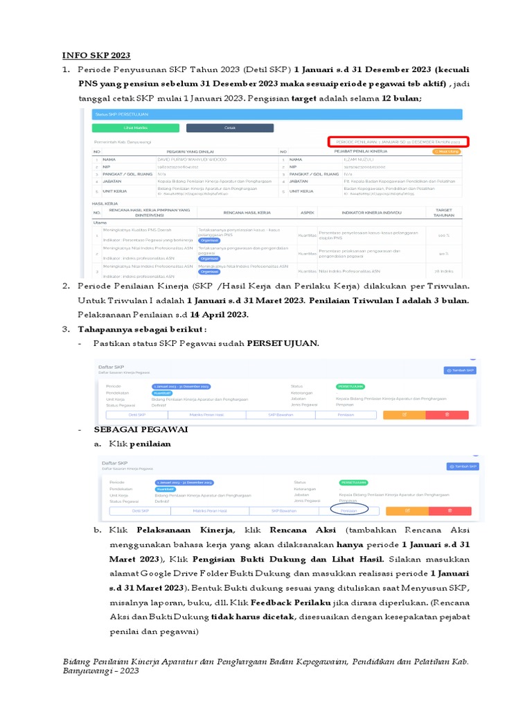 Tutorial SKP 2023 | PDF