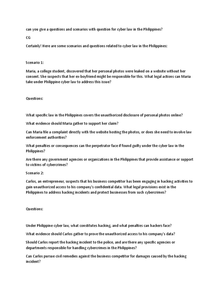 Cyber Law Sample Question | PDF | Cybercrime | Search Warrant