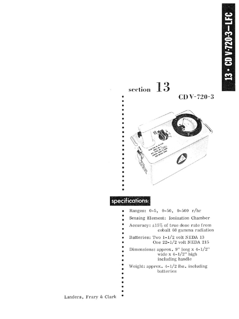 Repair Manual CDV 720 | PDF