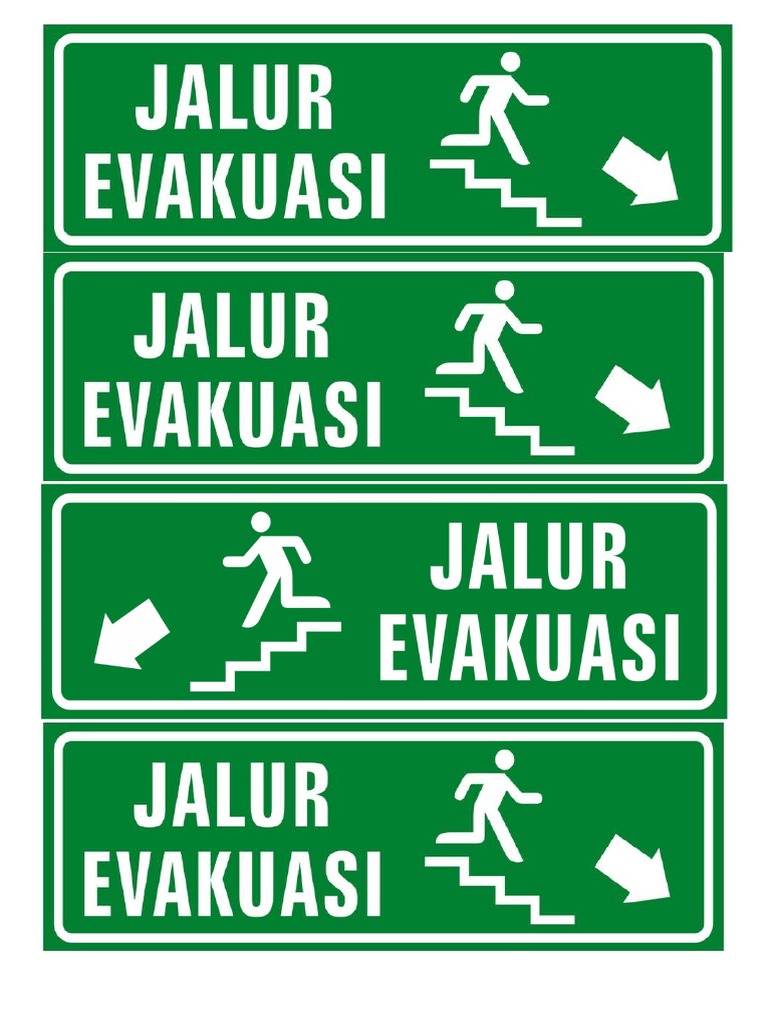 Jalur Evakuasi | PDF