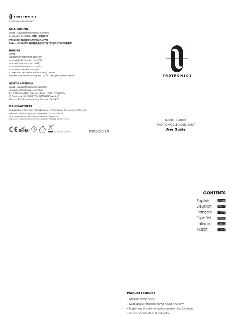 TT DL063 | PDF | Electricity | Computer Engineering