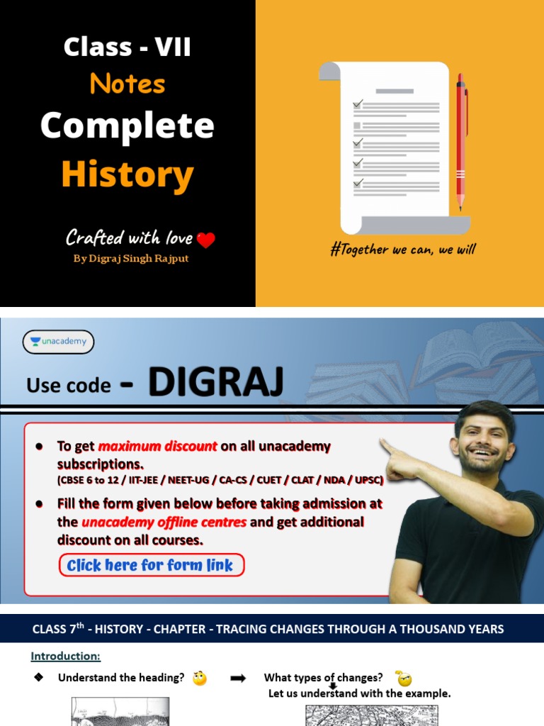 Class 7th - HISTORY Complete Chapter Explanation (1) | PDF