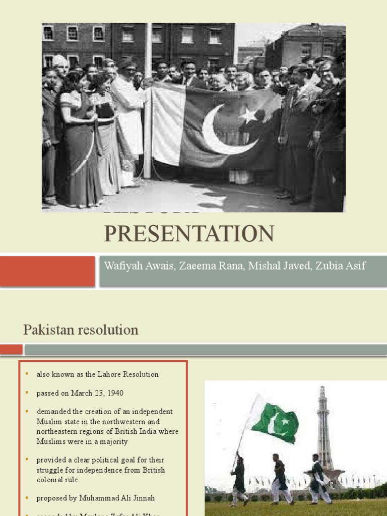 History Presentation 2 | PDF | Partition Of India | Pakistan