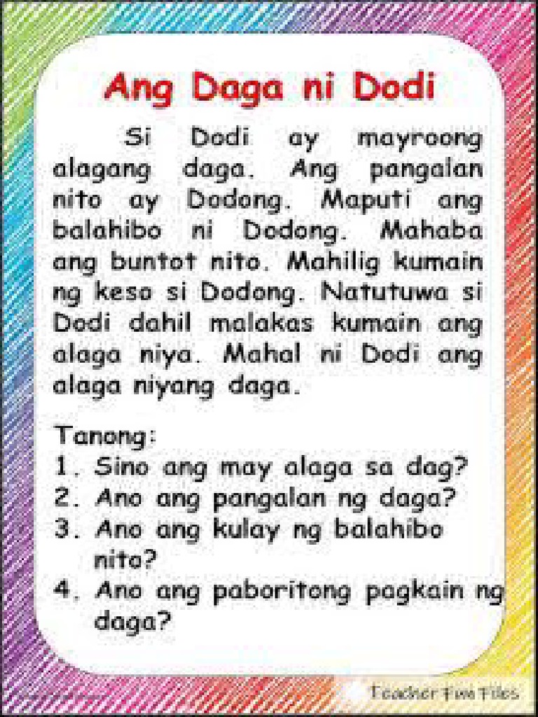 Ang Daga ni Dodi | PDF
