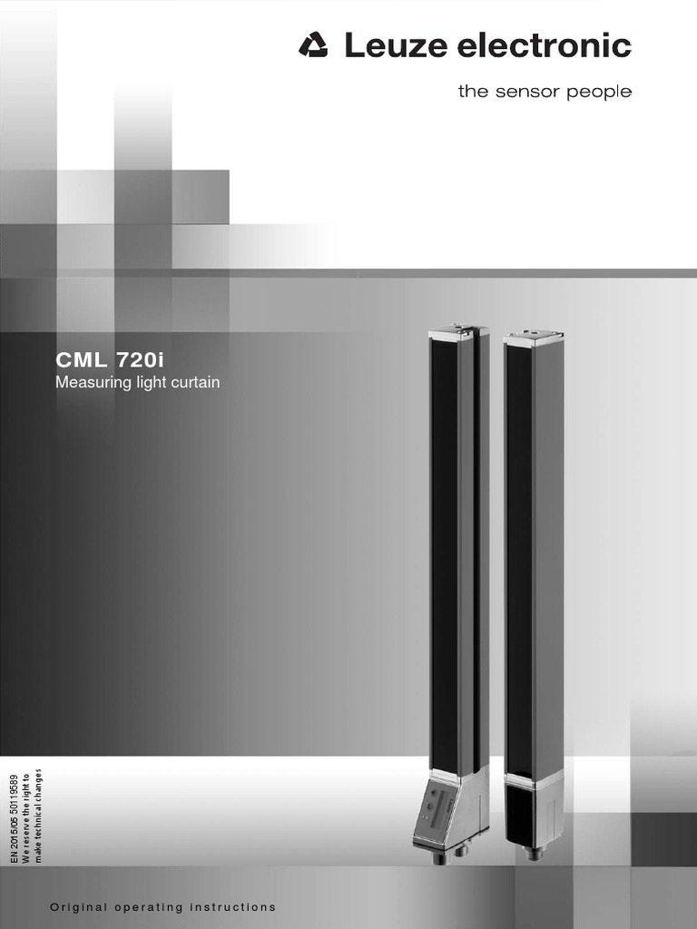 CML 720i Light Curtain Manual | PDF | Programmable Logic Controller ...
