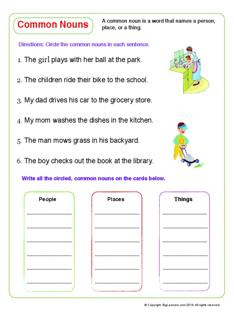 Common-Nouns | PDF